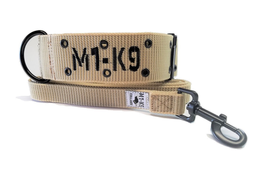 M1-K9 Big Military Tactical Dog Collar w/ Heavy Duty Polymere Buckle ...